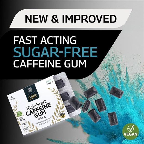 Elite Kick-Start Caffeine Gum