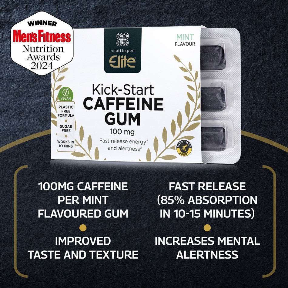 Elite Kick-Start Caffeine Gum